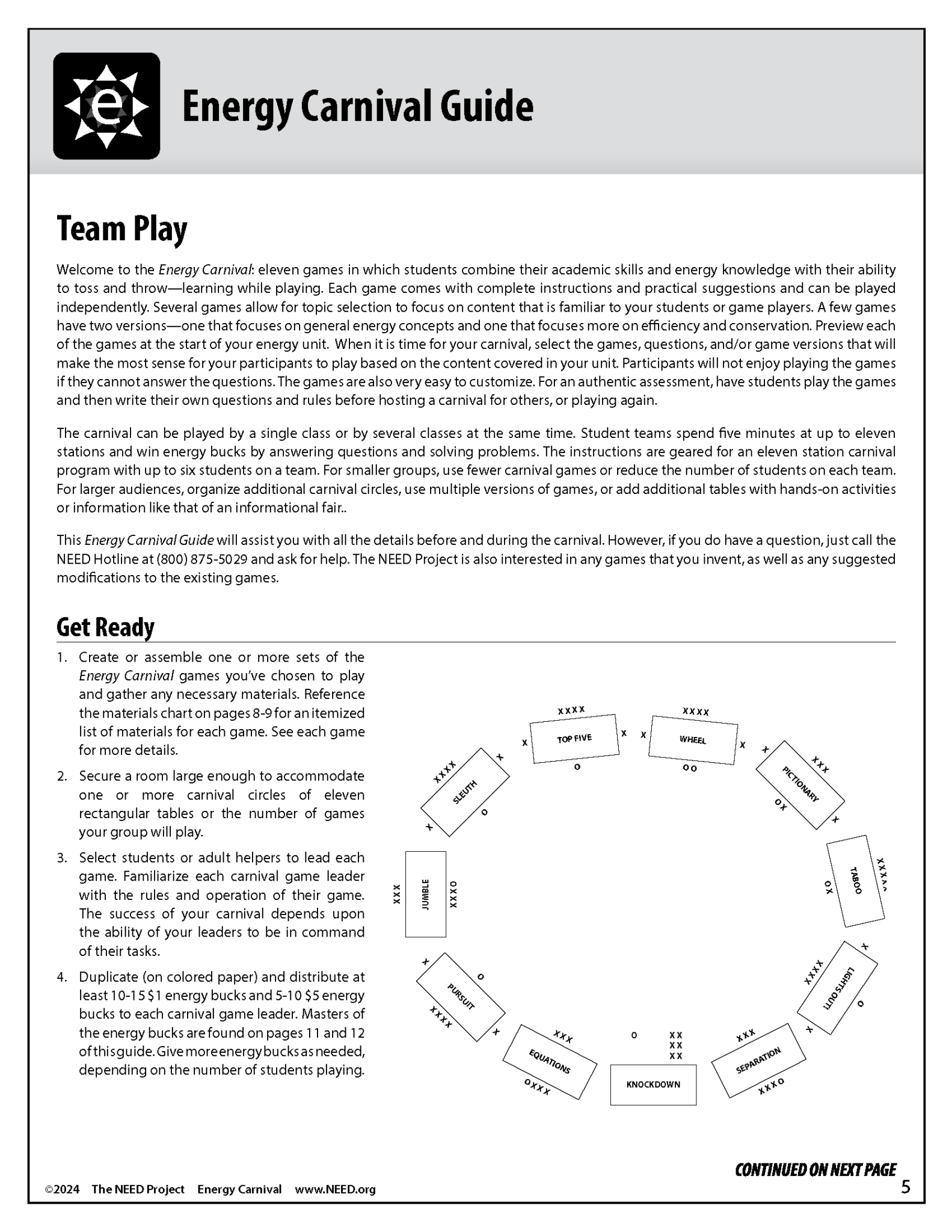 Energy Carnival (Free PDF Download) · National Energy Education ...