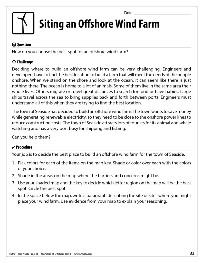 Wonders of Offshore Wind (Elementary) · National Energy Education ...
