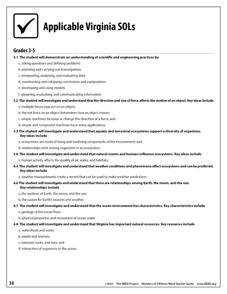 Wonders of Offshore Wind (Elementary) · National Energy Education ...