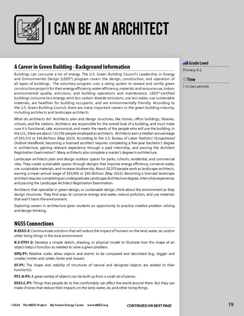 My Future Energy Career (Free PDF Download) · National Energy Education ...