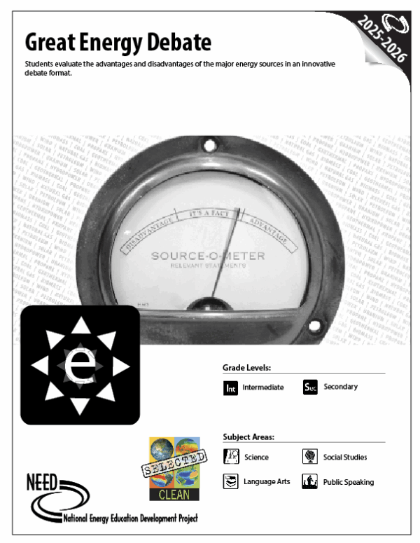 Great Energy Debate (Free PDF Download) · National Energy Education ...